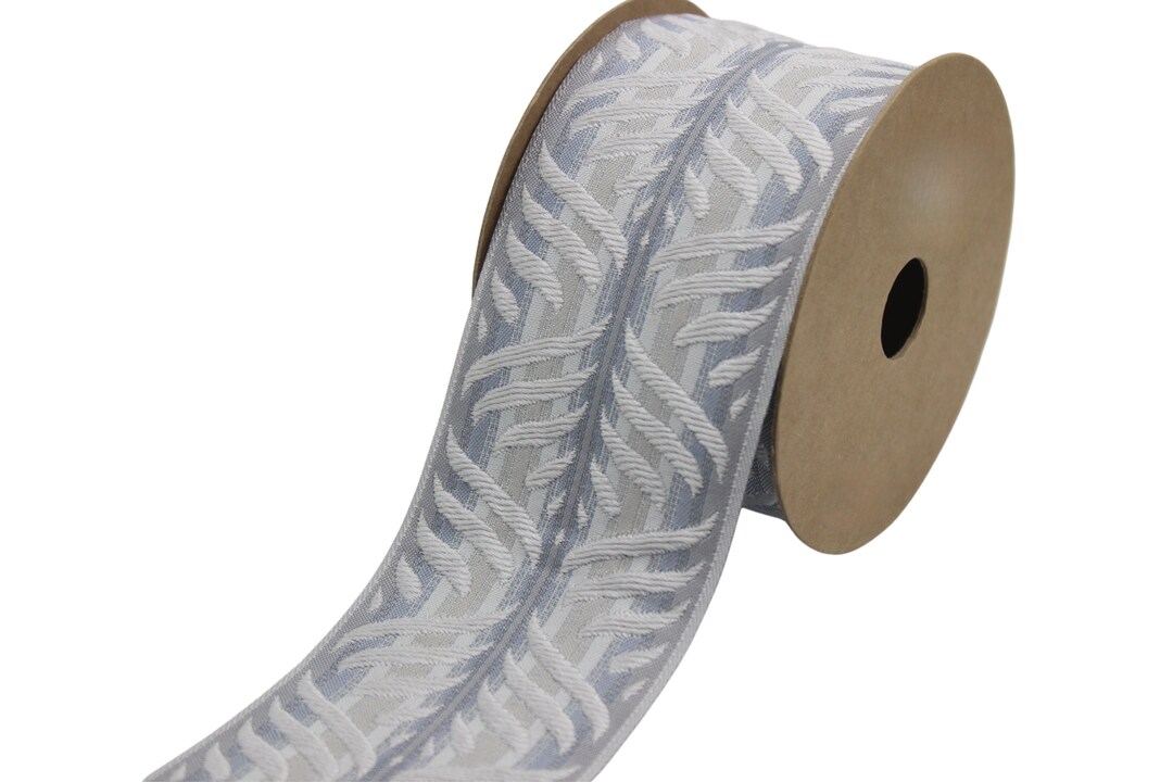 2.67" Leaf Trim Tape, Upholstery Trim, Fabric Trimmings, Drapery ...