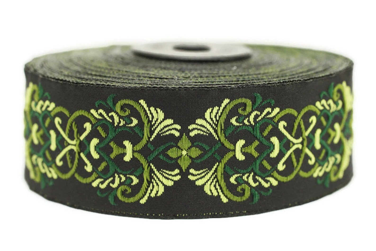 35 Mm Celtic Knot Green Jacquard Ribbons 1.37 Inches Ribbon - Etsy