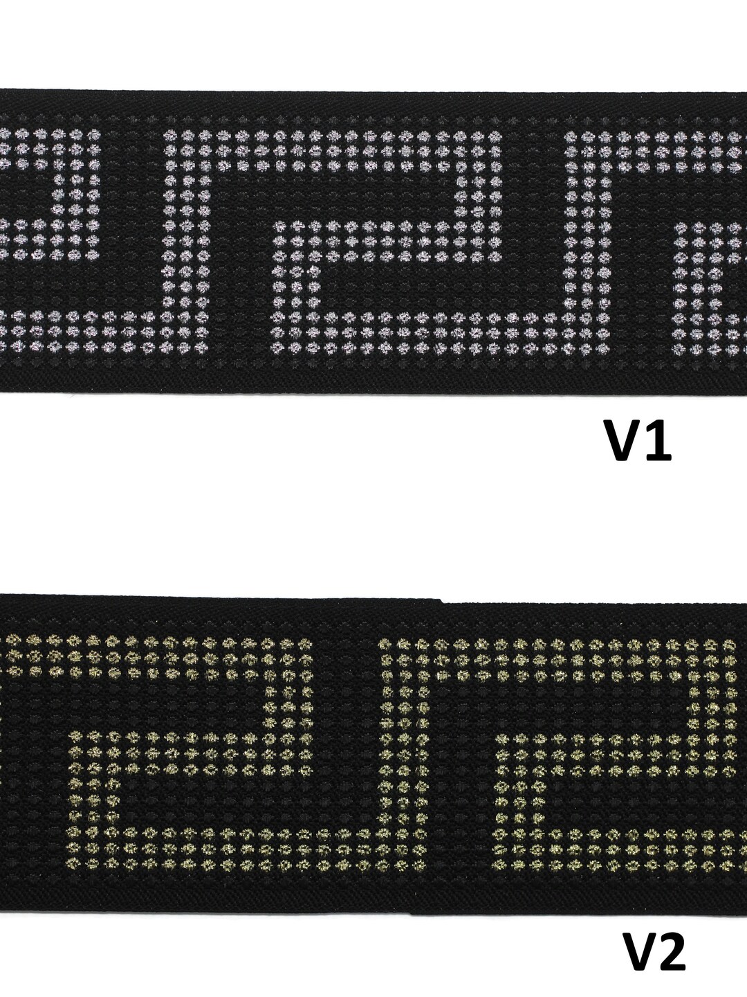 50 Mm Greek Key Ribbon, Jacquard Trims (1.96 Inches), Vintage Ribbons ...