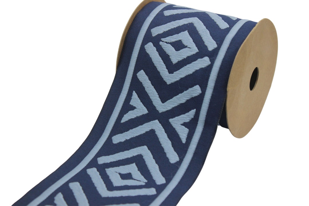 100 Mm Embroidered Ribbons (3.93 Inch), Jacquard Trims, Sewing Trim ...
