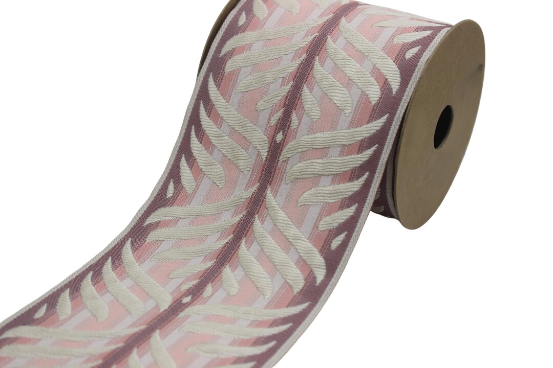 3.93" Leaf Trim Tape, Upholstery Trim, Fabric Trimmings, Drapery ...