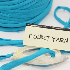 Ocean Blue T-shirt Yarn, Cotton Yarn, Recyled Fabric Yarn, Home Textile ...