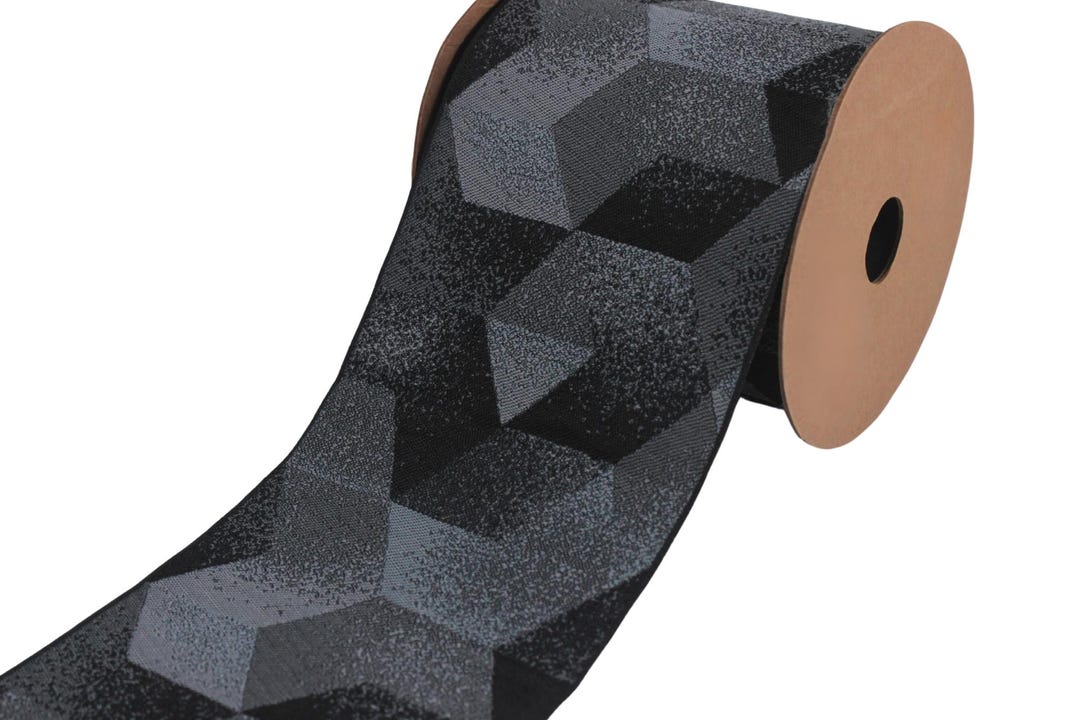 3.9" Drapery Trim Tape, Embroidery Trim Jacquard Ribbon, Drapery Trim ...