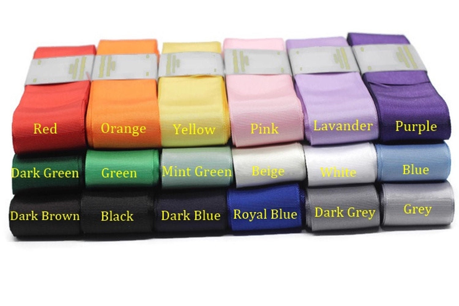 Ribbon 10mm Double Faced Grosgrain Ribbon Wholesale Ribbon - Etsy