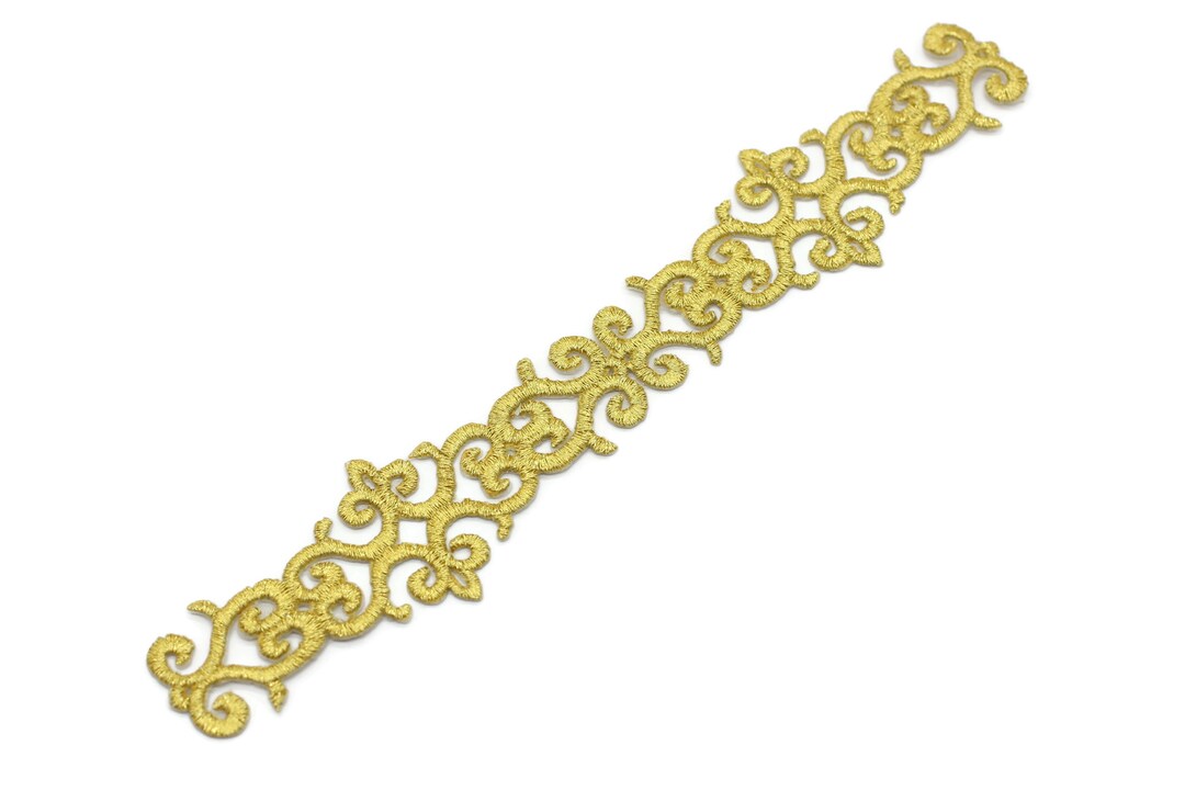 10 Pcs Gold Celtic Patch 6.2x2.8 Inches Iron on Patch Embroidery ...