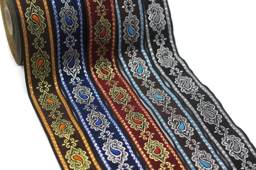 35 Mm Medieval Ribbon (1.37 Inches), Renaissance Trim, Otantic Ribbon ...