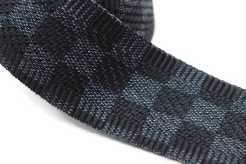 45 mm Checkered Ribbons Military Blue ribbons Ribbon for | Etsy