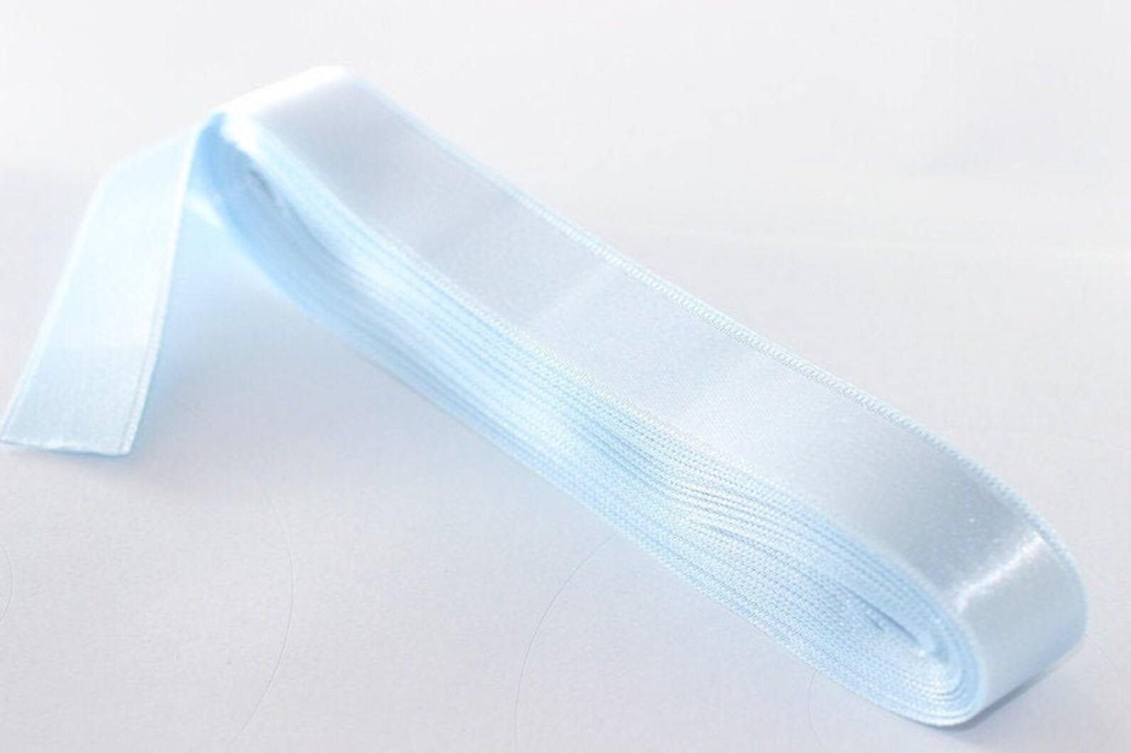 10 Meters 10.9 Yrd Ice Blue Satin Ribbon Double Sided - Etsy