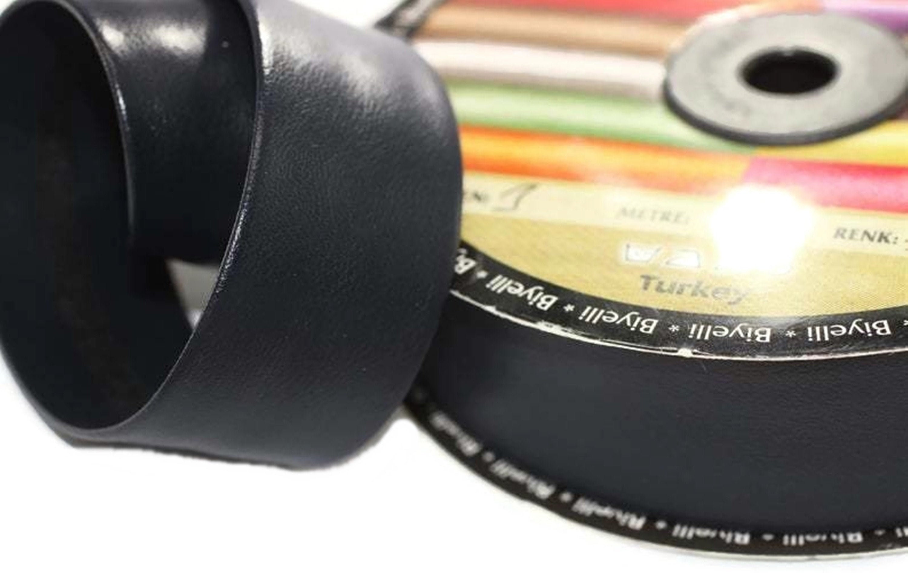 30 Mm Dark Blue Sewing Tape, Leather Bias Tape, Sewing Binding, Trim (0 ...