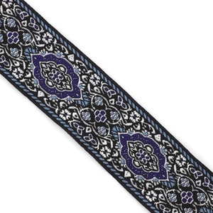 18mm Medieval Ribbon, Jacquard Trim, Jacquard Ribbon, Floral Embroidery ...