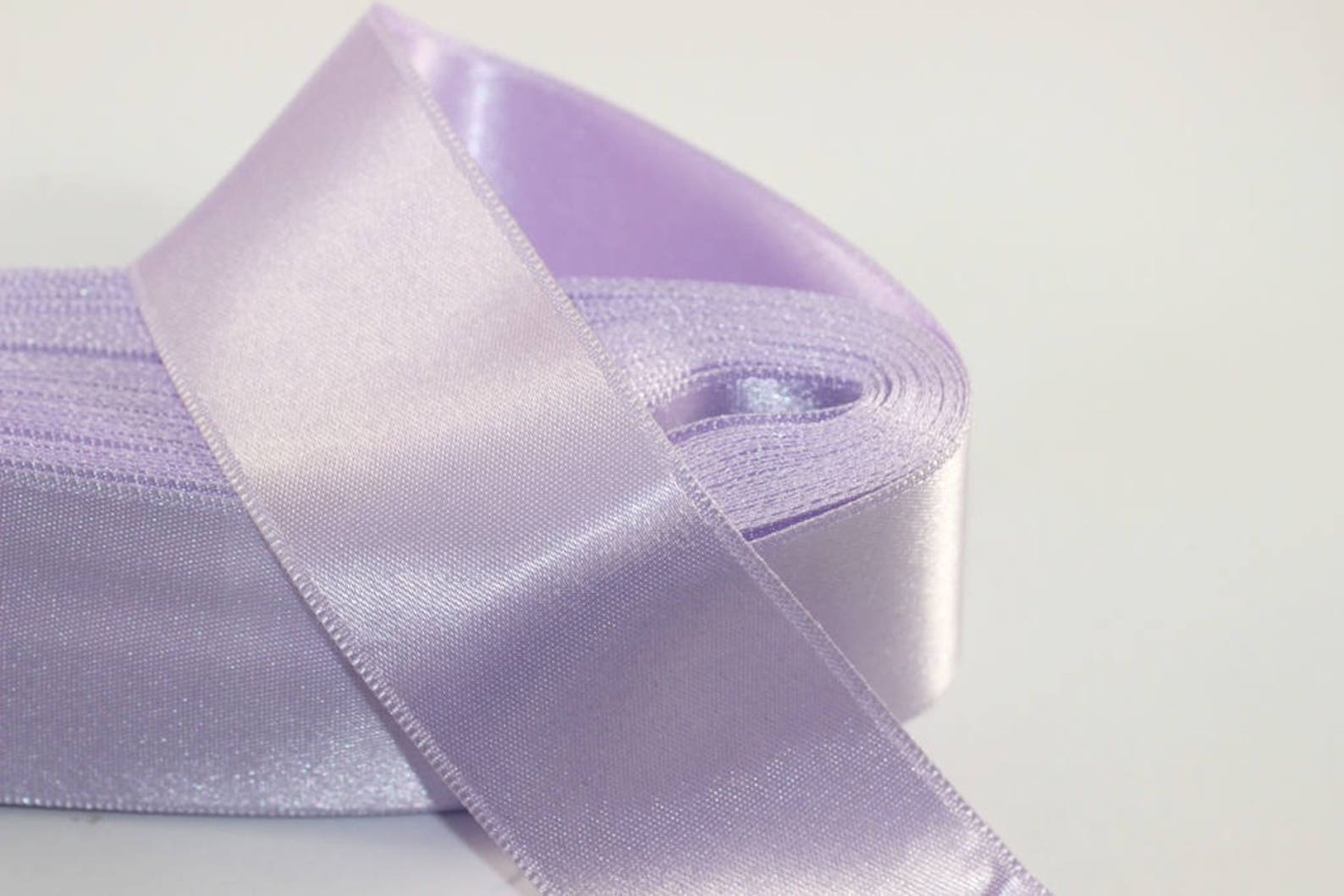 10 meters Lilac Satin Ribbon Double Sided Ribbon Silky | Etsy