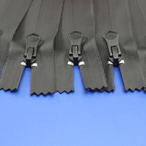 Waterproof Black Zippers, 80 Cm, (32inches) Zipper, Waterproof Zipper ...