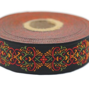 25 Mm Celtic Knot Jacquard Ribbons (0.98"), Sewing Trim, Dirndl Apron ...