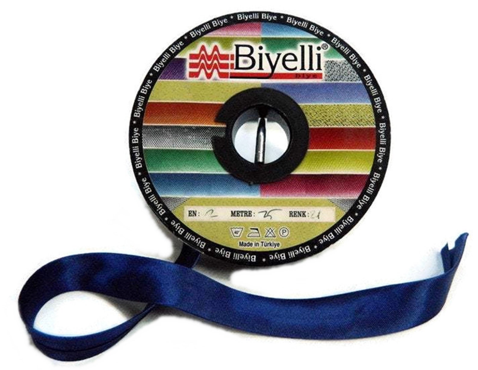 20 Mm Dark Blue Bias, Satin Bias Tape, Bias Binding, Trim (0.78 Inches ...