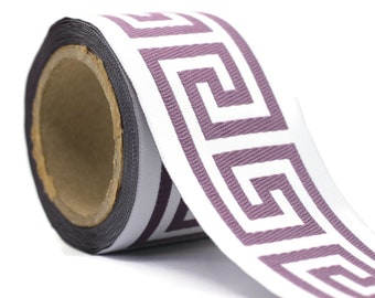 Purple Greek Key Trims - Etsy