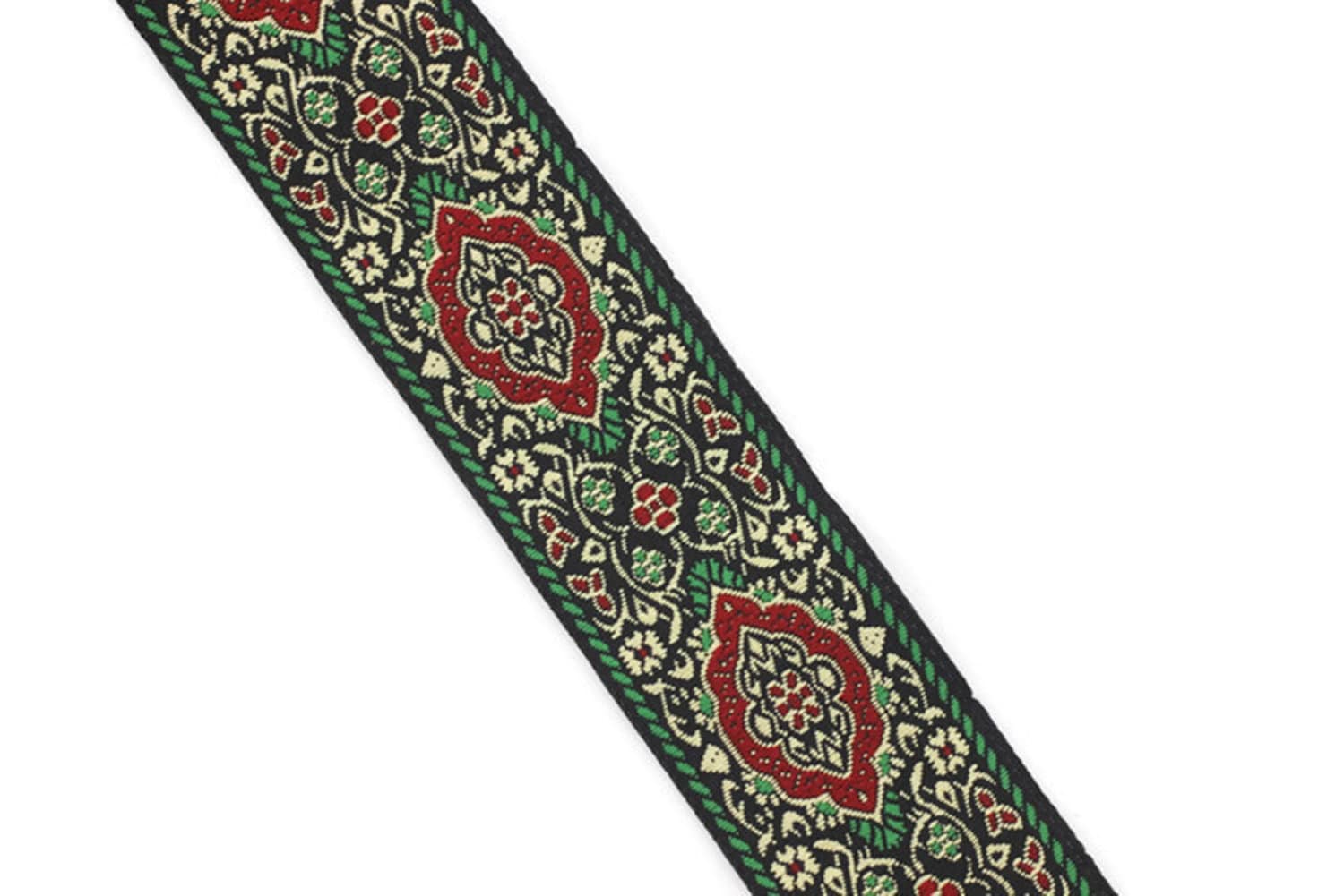35mm Medieval Ribbon Jacquard Trim Jacquard Ribbon Floral - Etsy