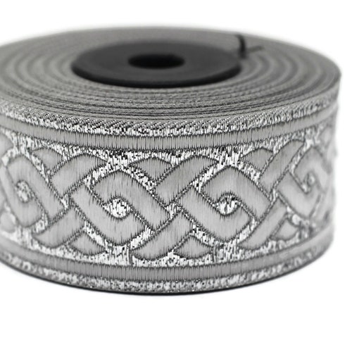 35 Mm Celtic Knot Green Jacquard Ribbons 1.37 Inches Ribbon - Etsy