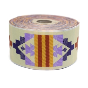 Choose Your Aztec Woven Trim in 0.98", 1.37" & 1.96" Widths, Native ...