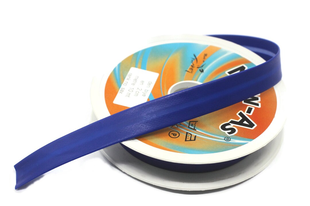 20 Mm Blue Leather Sewing Tape, Leather Bias Tape, Sewing Binding, Trim ...