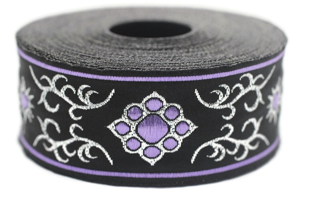 35 Mm Cat Paw Lilac Jacquard Ribbons (1.37 Inches), Native American ...