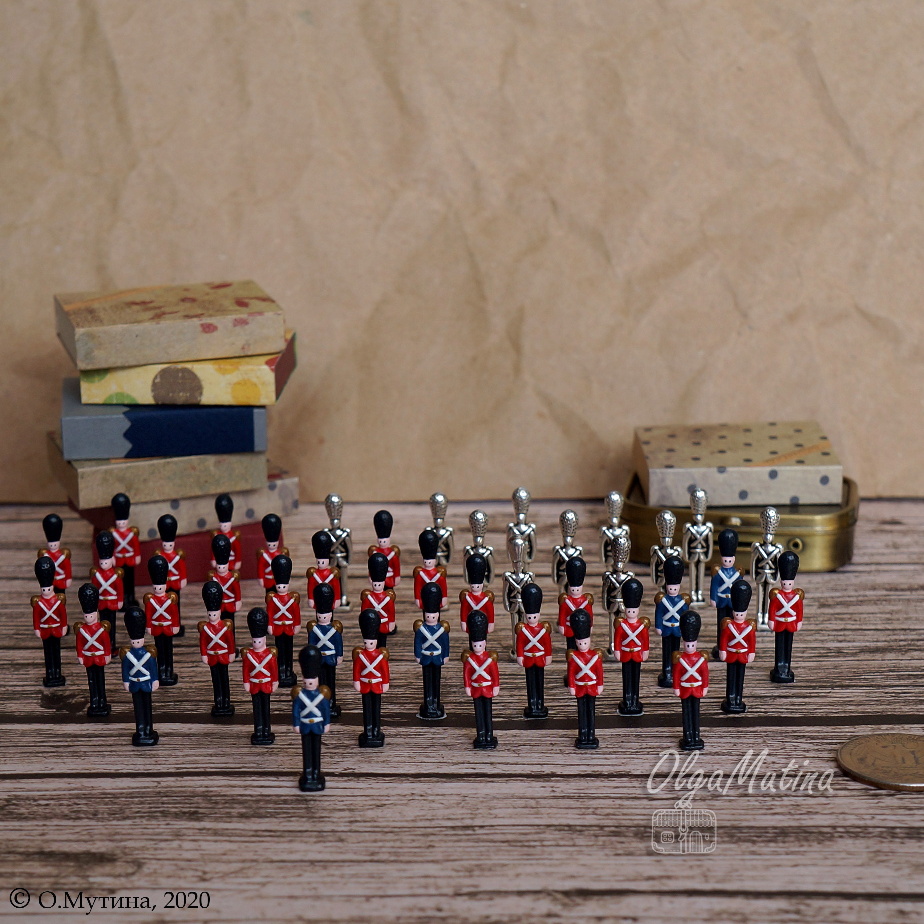 Miniature Soldier 6 pcs | Etsy