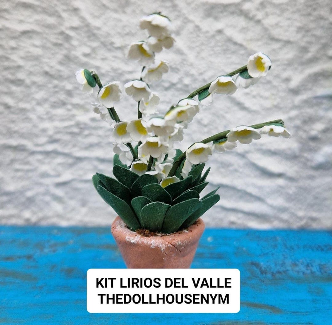 DIY Lily of the Valley Kit – 1:12 Scale for Dollhouses - Etsy