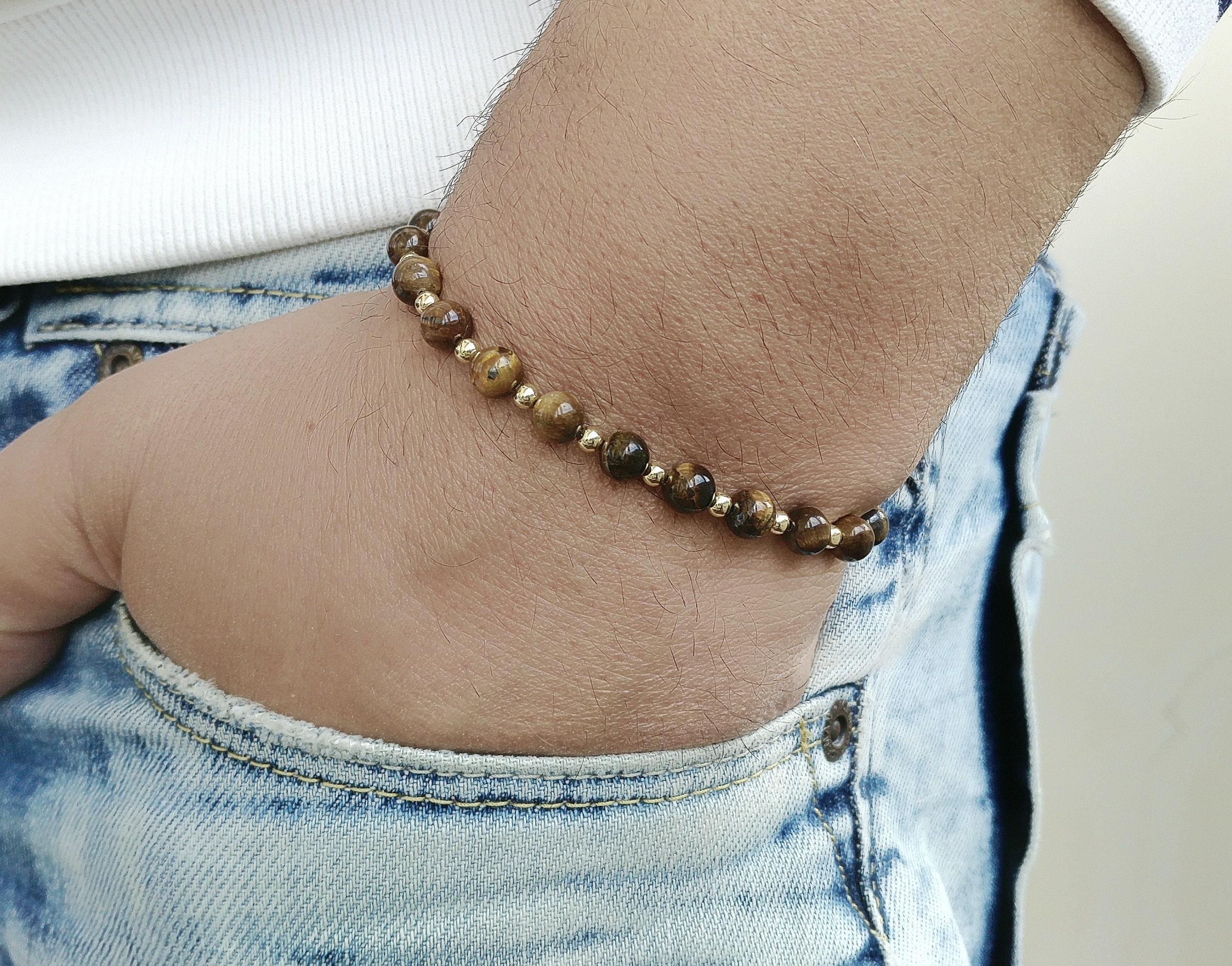 MenS BRACELET Armband Perle Home Männer Armband Perlen Männer | Etsy