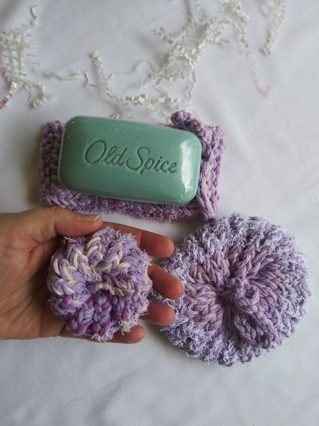 3 Pc Scrubby Set (all Cotton) #14 - Etsy