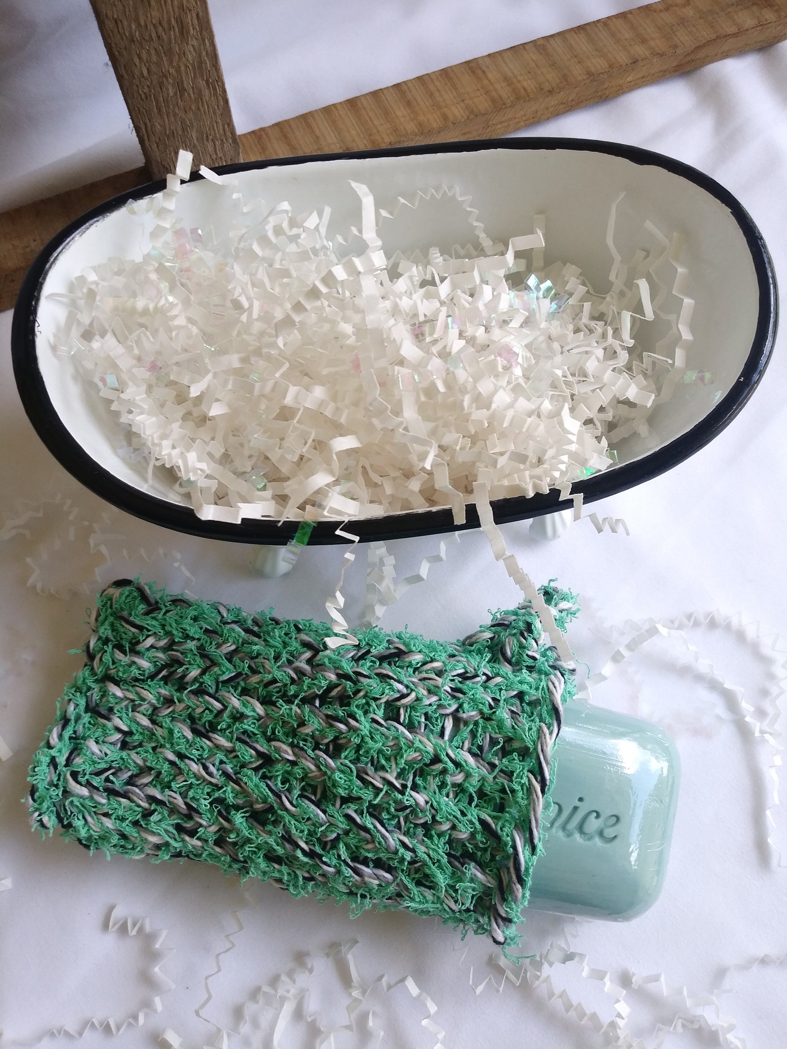 3 Pc Scrubby Set all Cotton 7 - Etsy