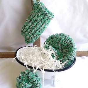 3 Pc Scrubby Set all Cotton 7 - Etsy