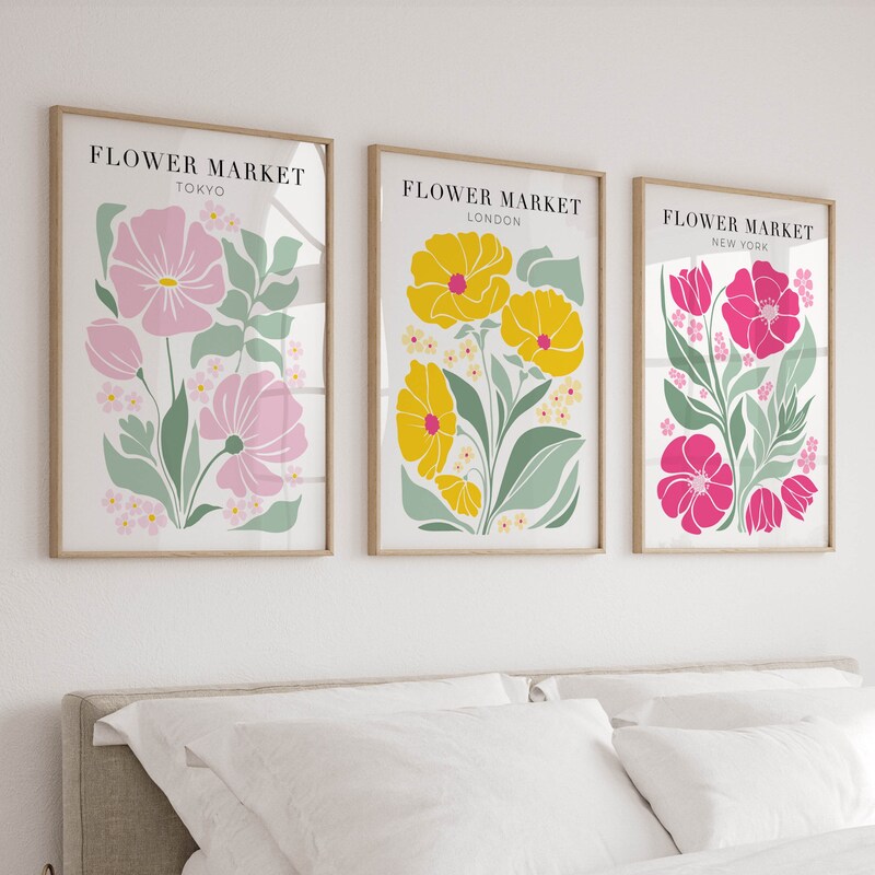 Pink and Yellow - Etsy