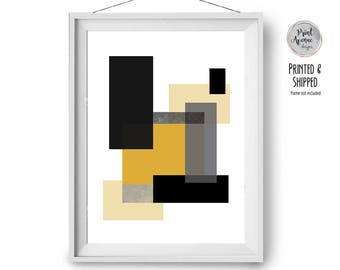 Color block art | Etsy