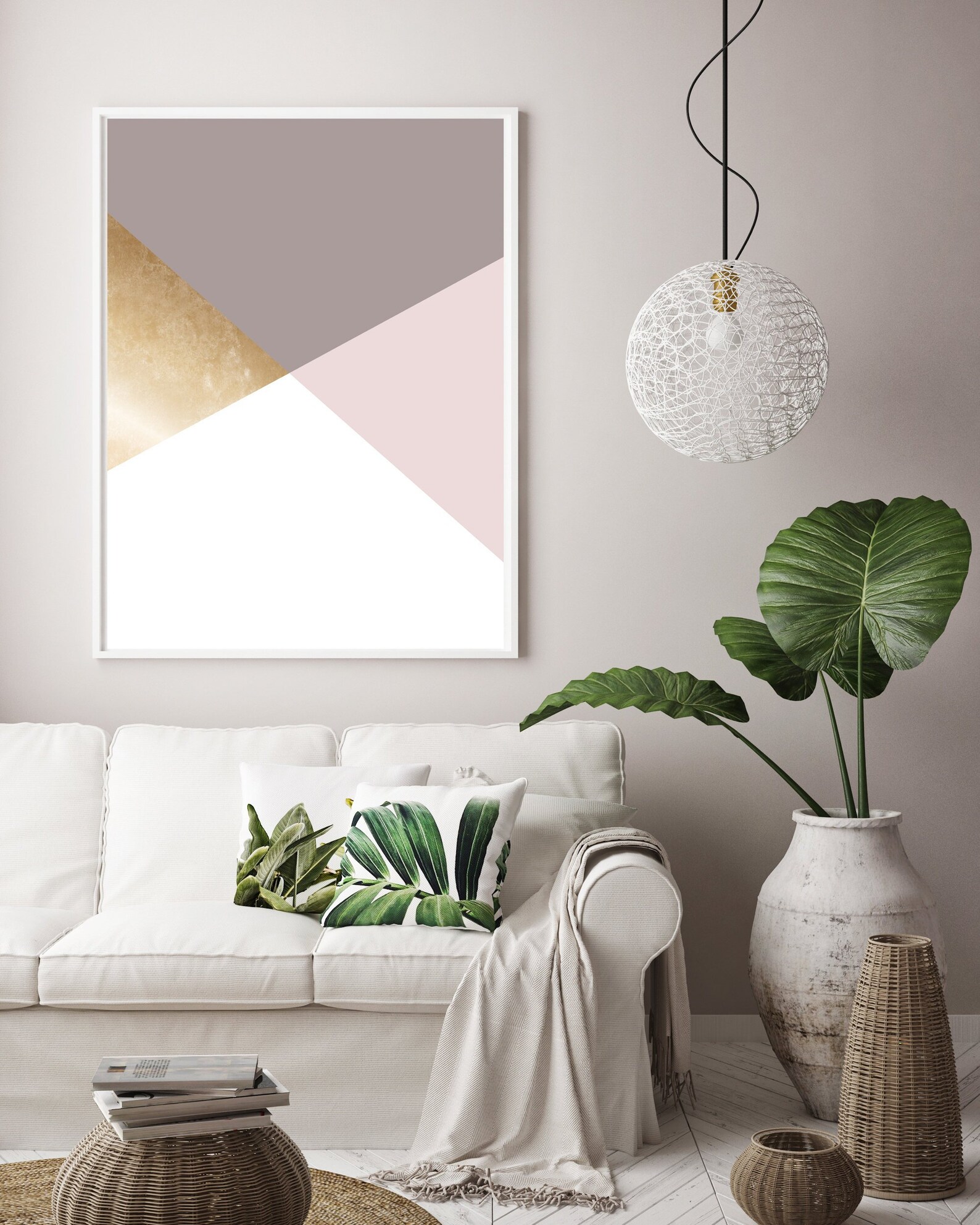 Wall Poster Art Print Pastel Colors Home Decor Bedroom Art | Etsy