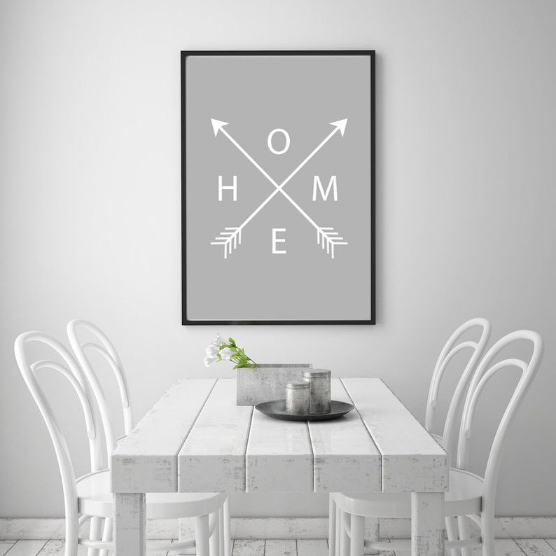 Wall Decor Art Prints Set of 6 Posters Blush Pink Grey Art | Etsy