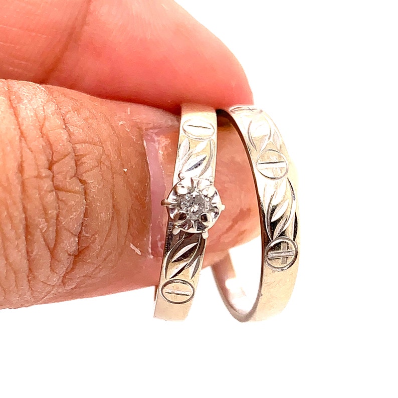 10k Engagement Ring | Etsy