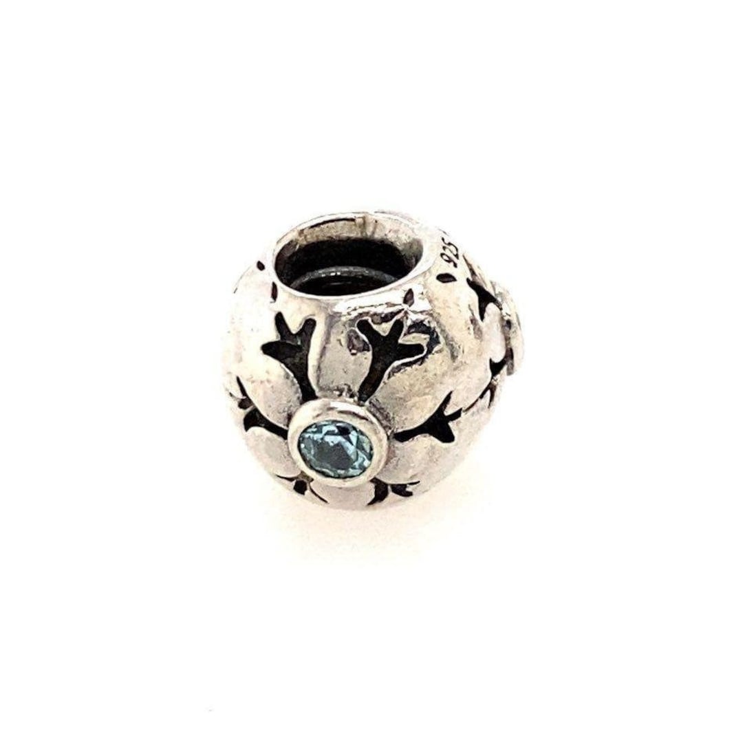 Pandora Blue Topaz Snowflake Charm - Etsy