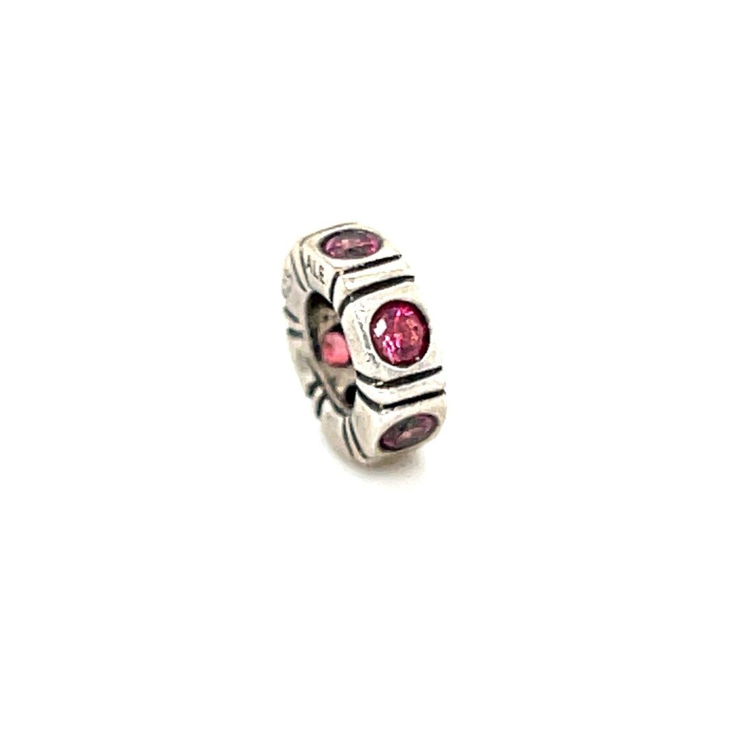 Pandora Pink Cz Spacer - Etsy