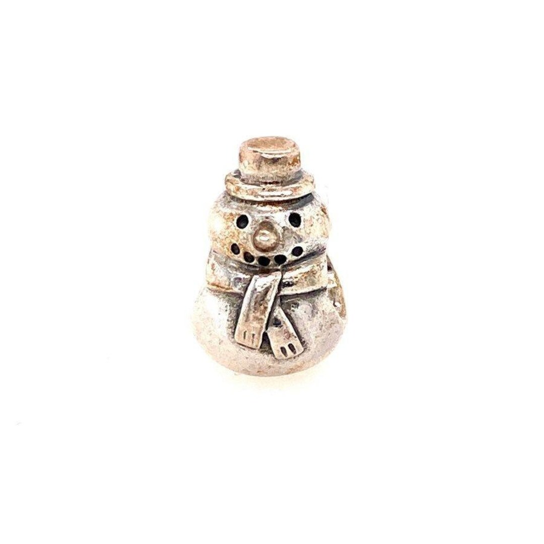 Pandora Snowman Charm - Etsy