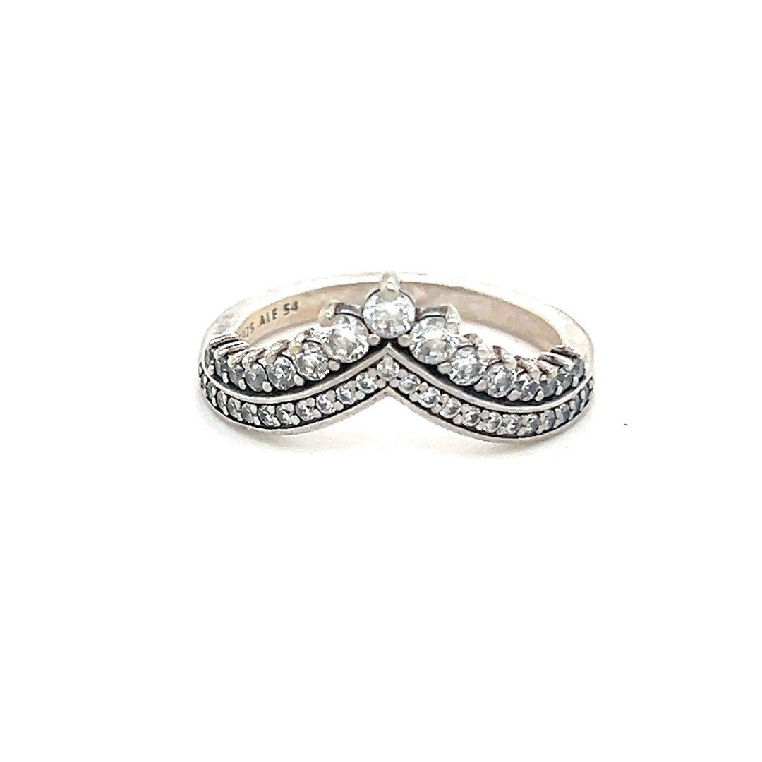Pandora Wishbone Princess Ring - Etsy