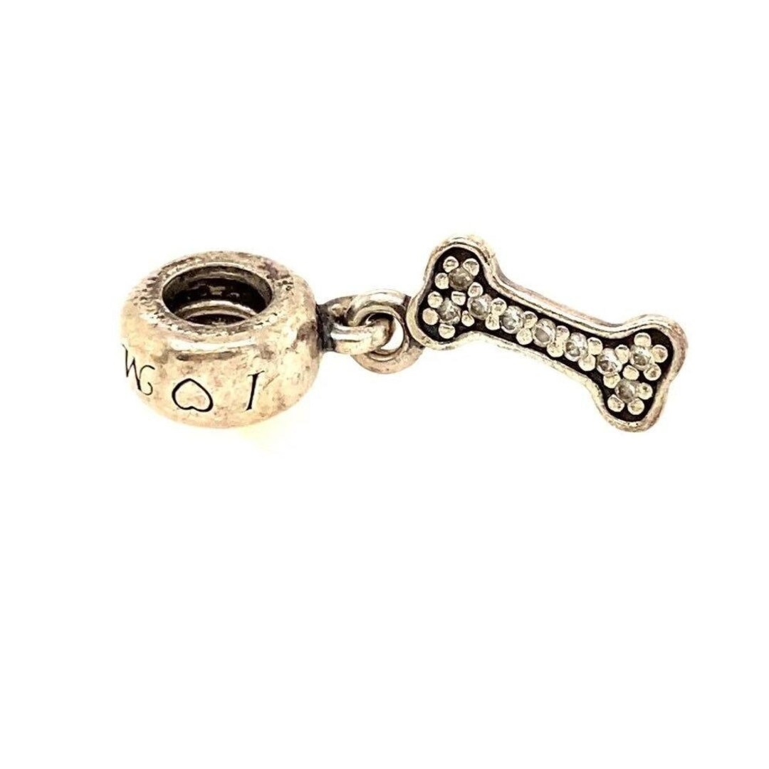Pandora Dog Bone Cz Charm - Etsy