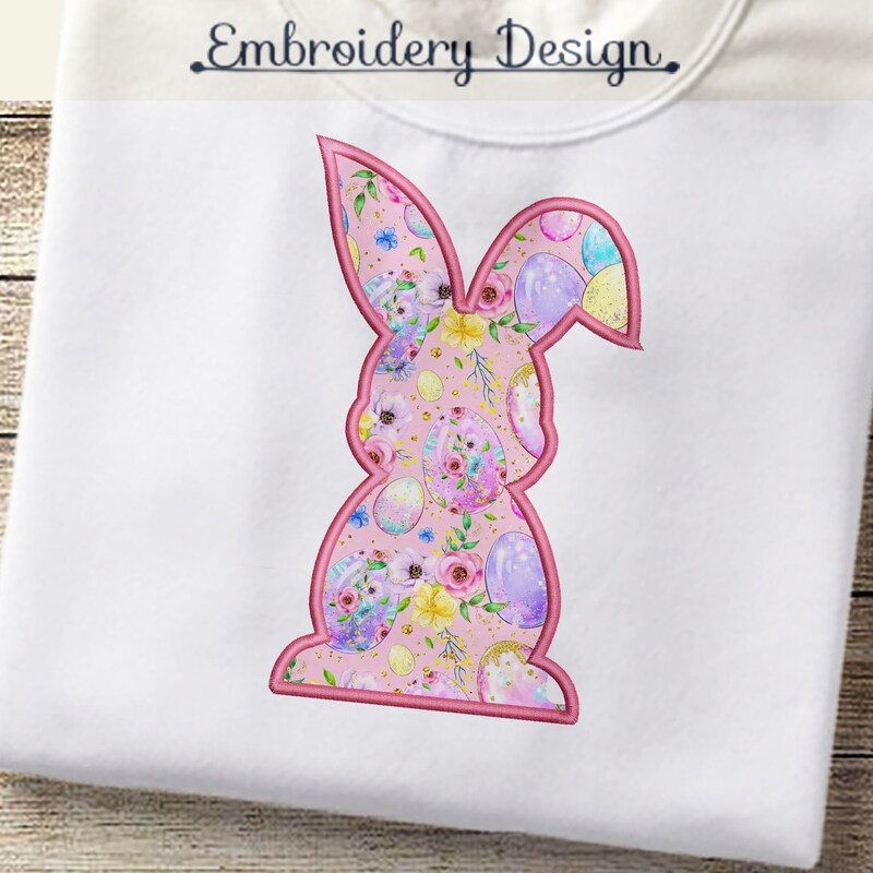 Bunny Applique - Etsy