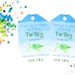 Turtle Favor Tags, Turtle Gift Tags, Sea Turtle Tags, Sea Turtle ...