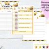 Personalized Transportation Daily Schedule, Train Daily Planner, Daily ...