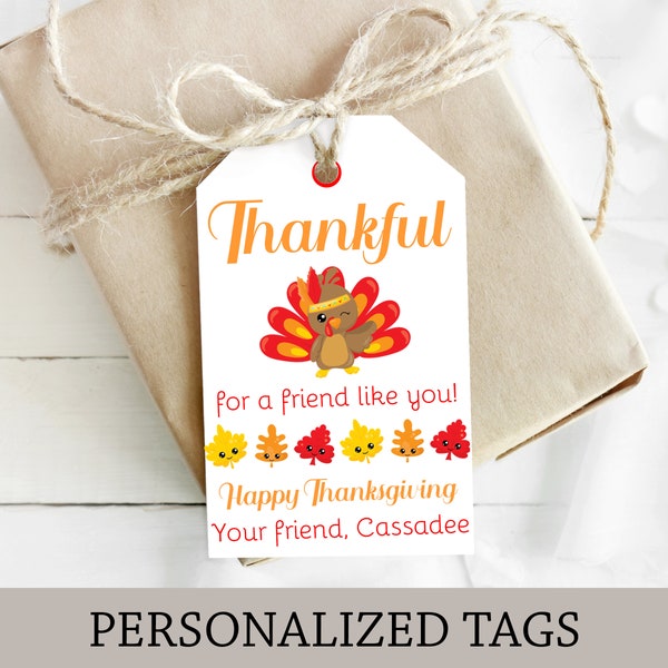 Thanksgiving Tags - Etsy