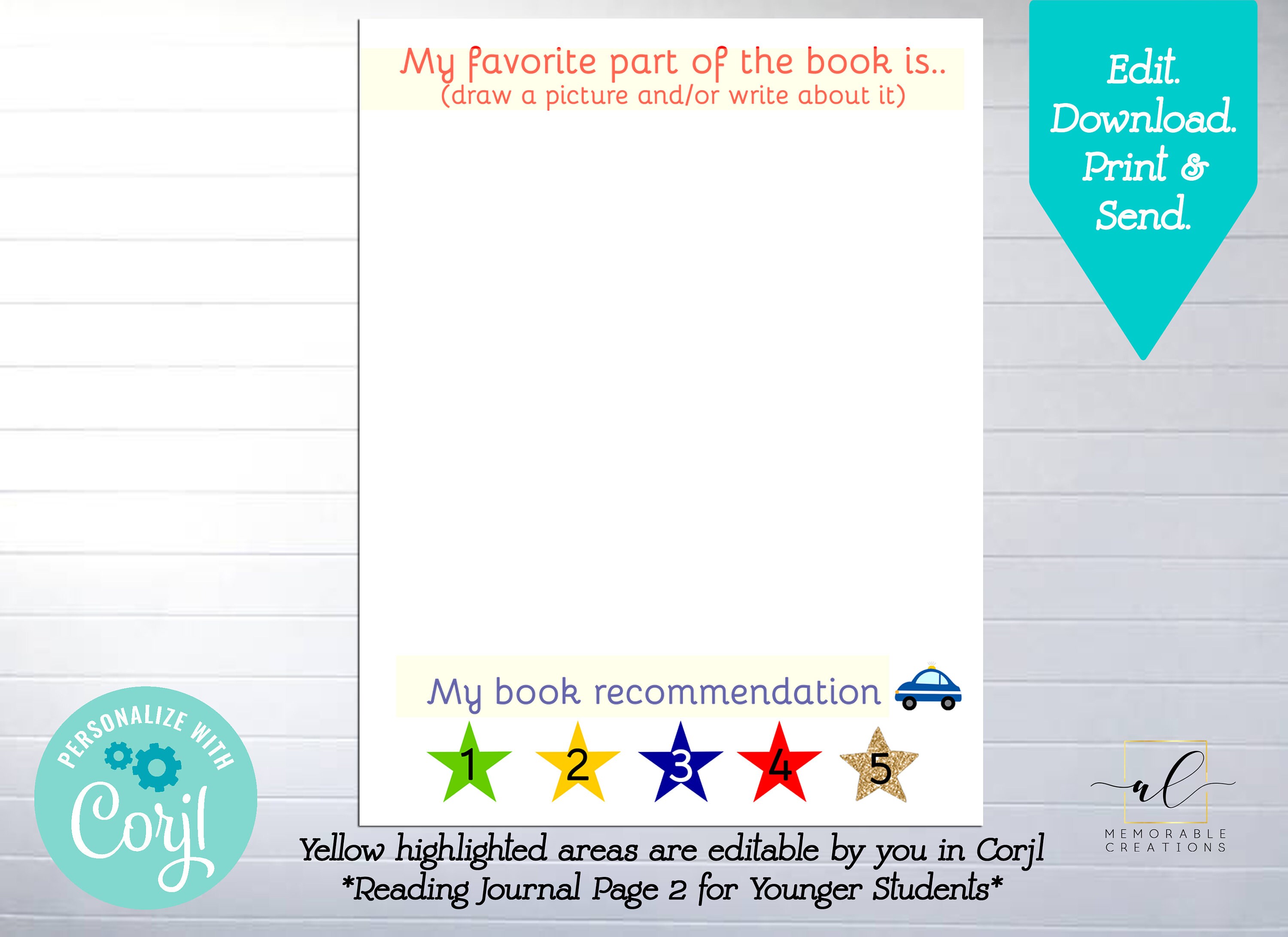 Editable Transportation Reading Log Edit Yourself Train - Etsy