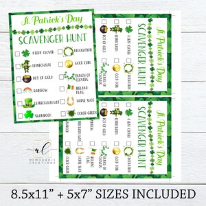 Printable St. Patrick's Day Activity Bundle, Kids St Pattys Day ...