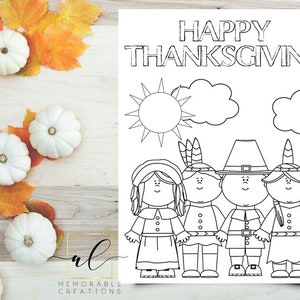 Thanksgiving Activity Bundle Printable, Kids Thanksgiving Activities ...