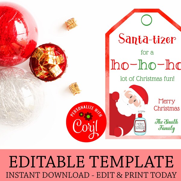 Santa Tizer - Etsy