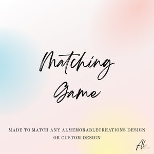 Matching Game Cards, Bingo, Word Scramble, Shower Games, Baby Shower ...