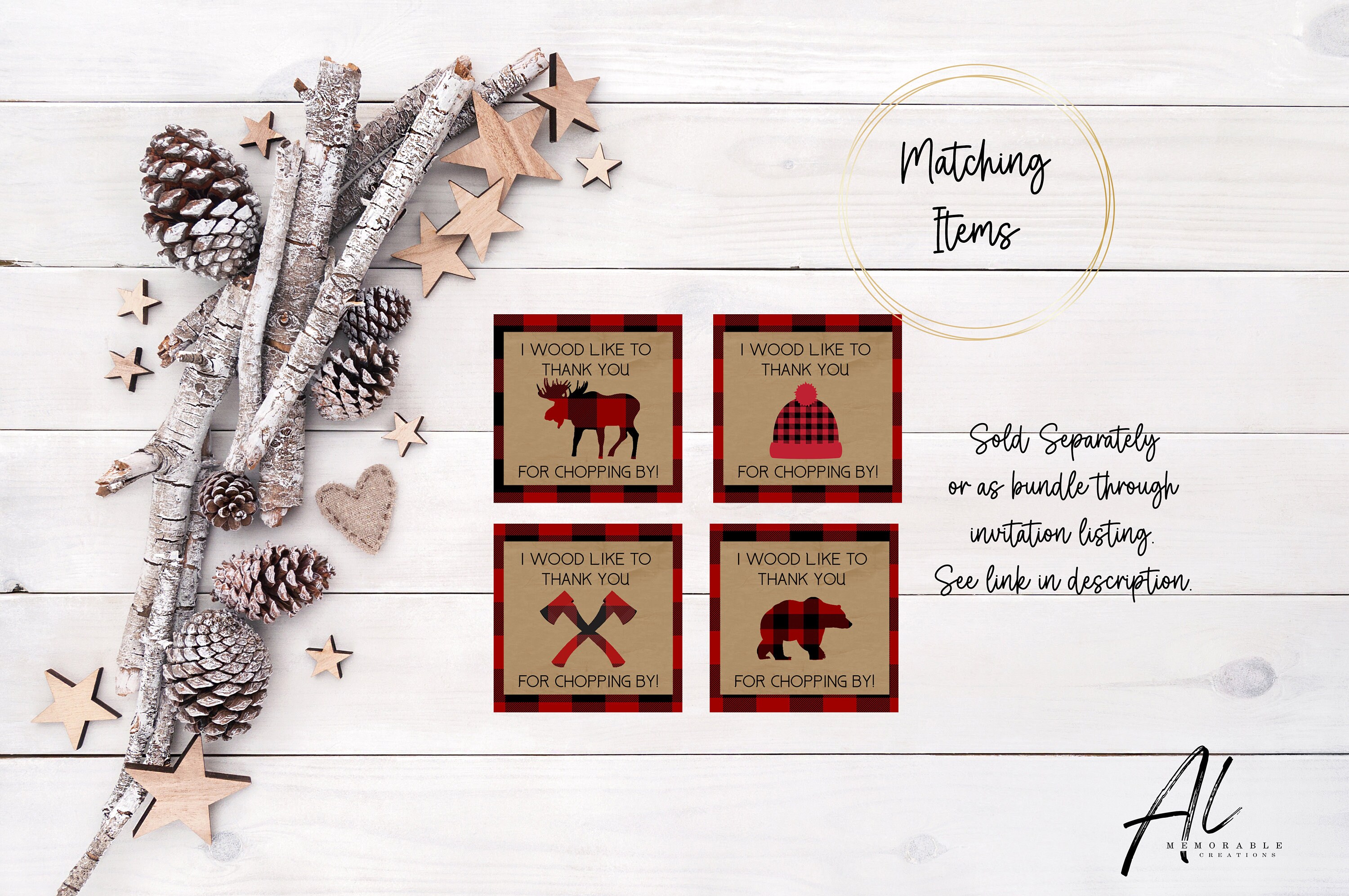 Lumberjack Birthday Printable Invitation, Edit Yourself Lumberjack ...